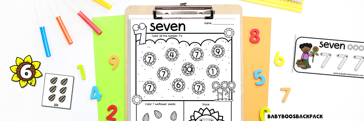 NUMBERS – Baby Boo's Backpack