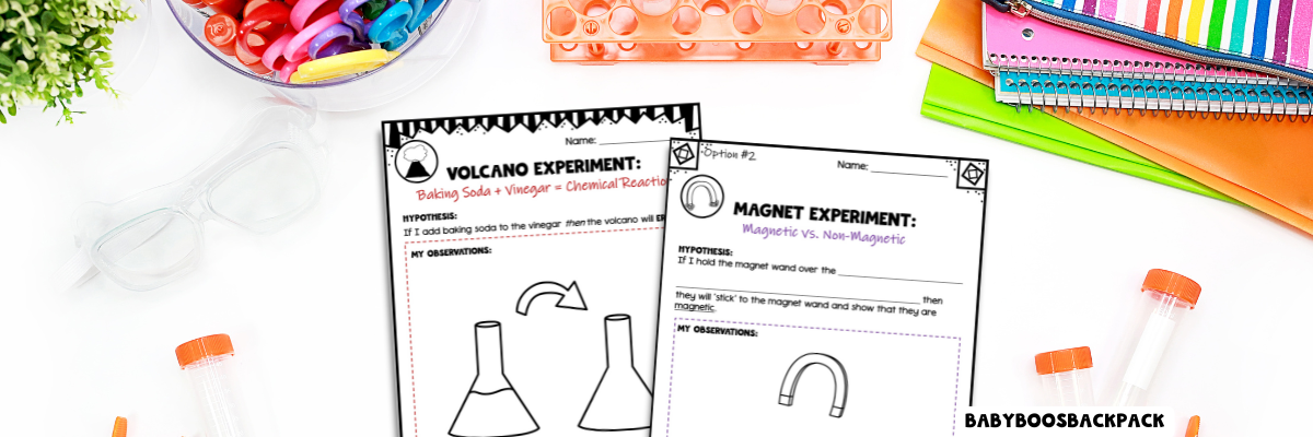 SCIENCE ACTIVITIES & SCIENCE CENTER PRINTABLES – Baby Boo's Backpack