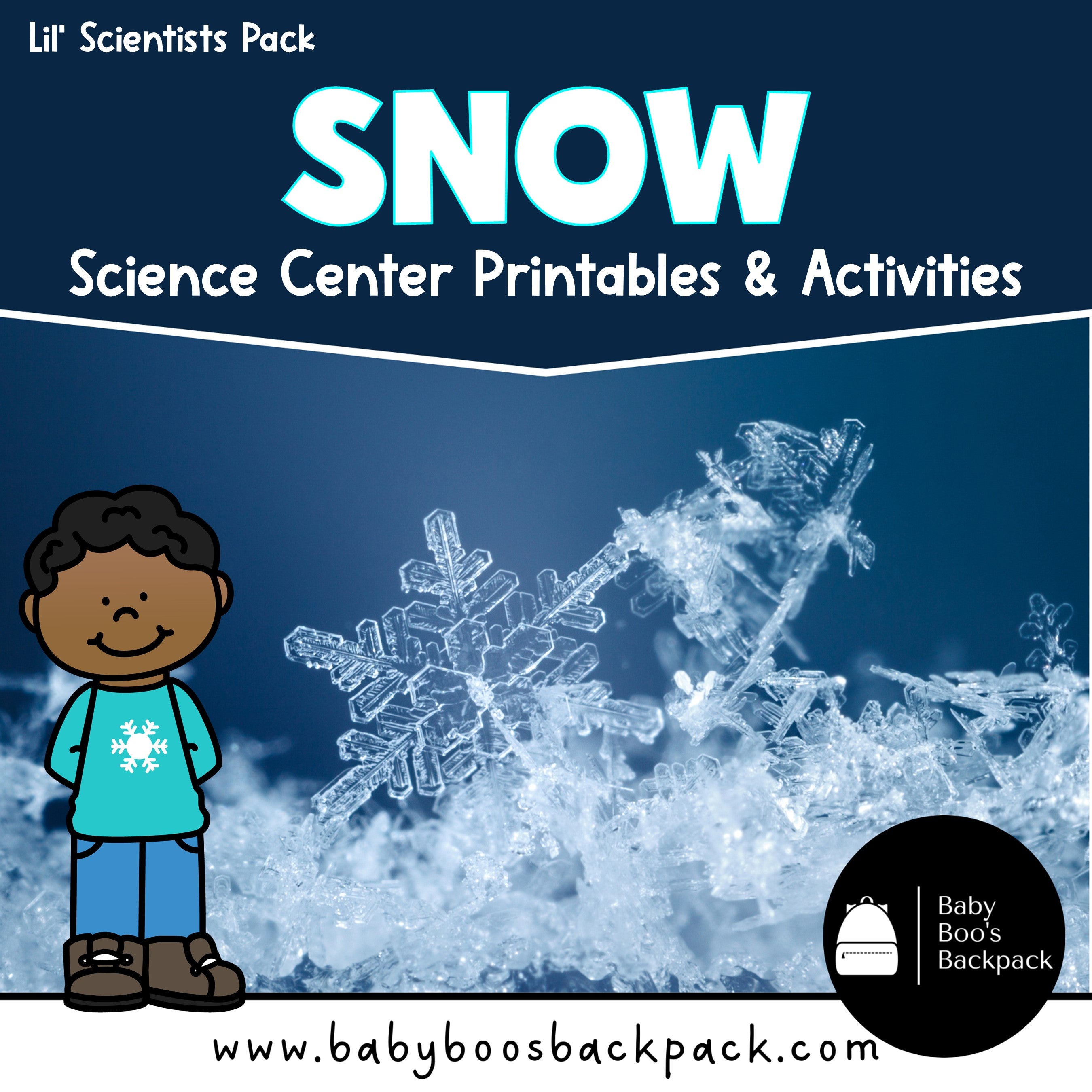 Snow Science Pack: Activities, Experiments & Science Center Printables ...