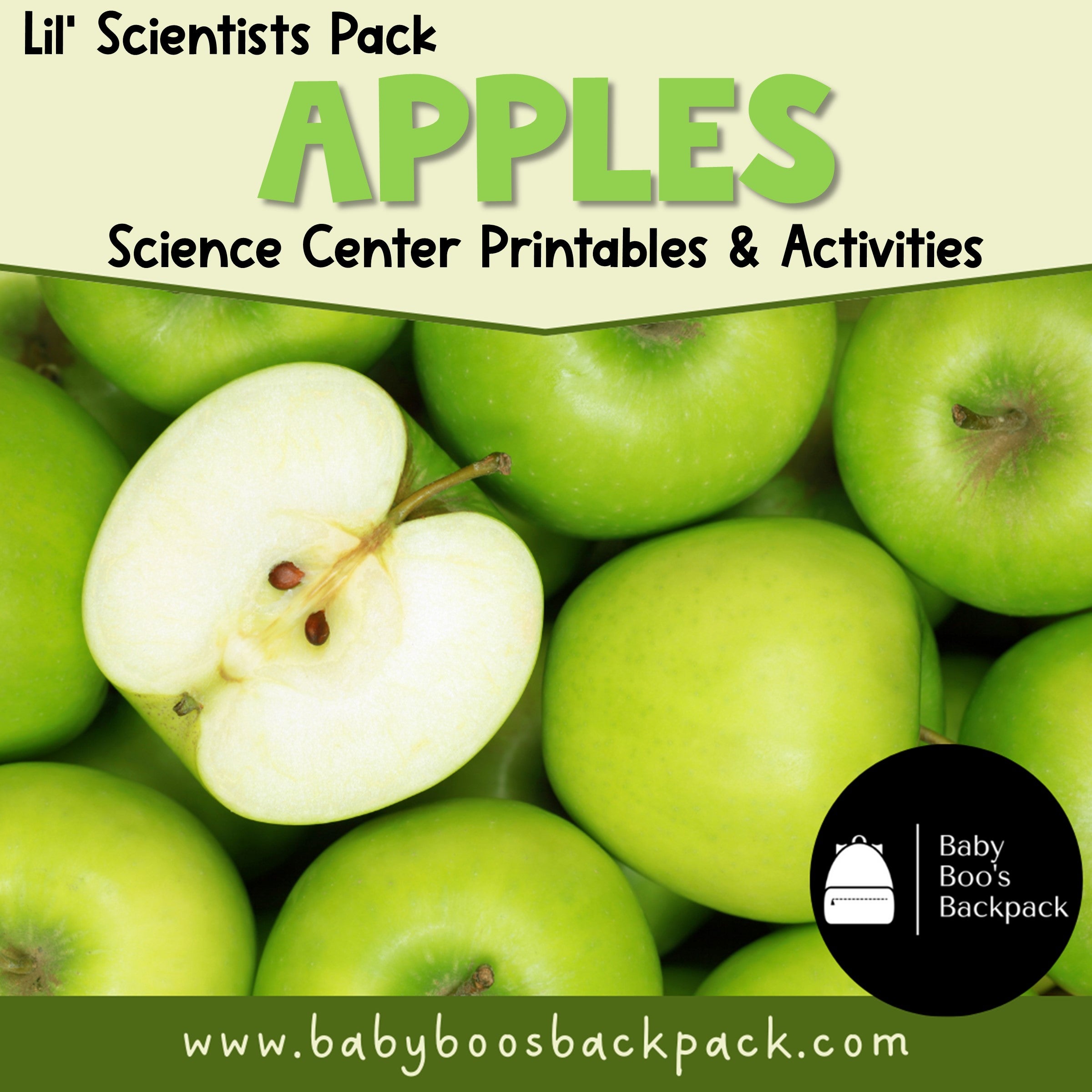 Apple Science Pack: Activities, Experiments & Science Center Printable ...