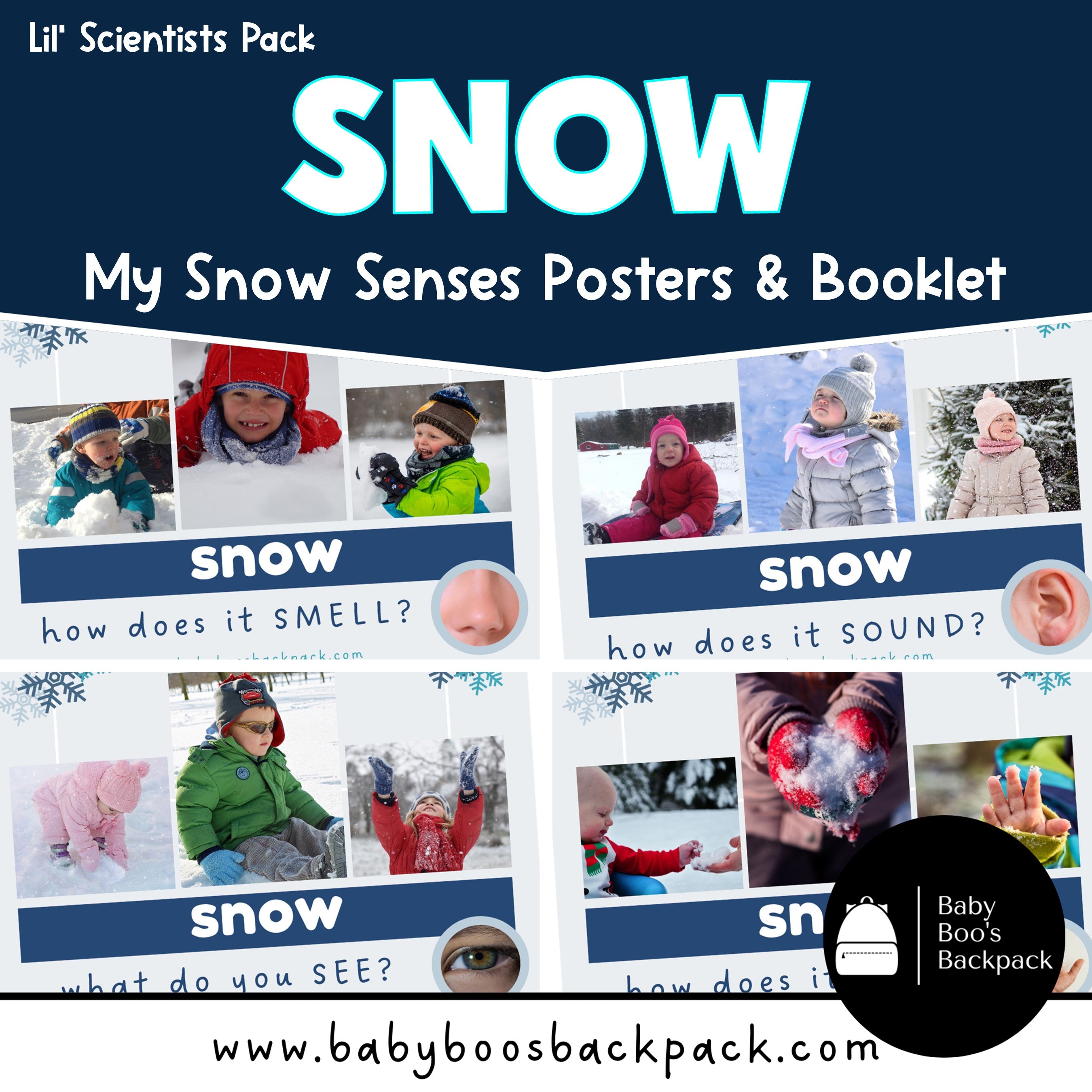 Snow Science Pack: Activities, Experiments & Science Center Printables ...